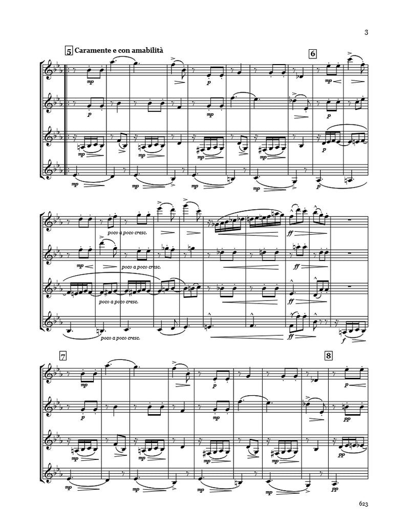 Mason Spring Flower Clarinet Quartet – Whichpond Music